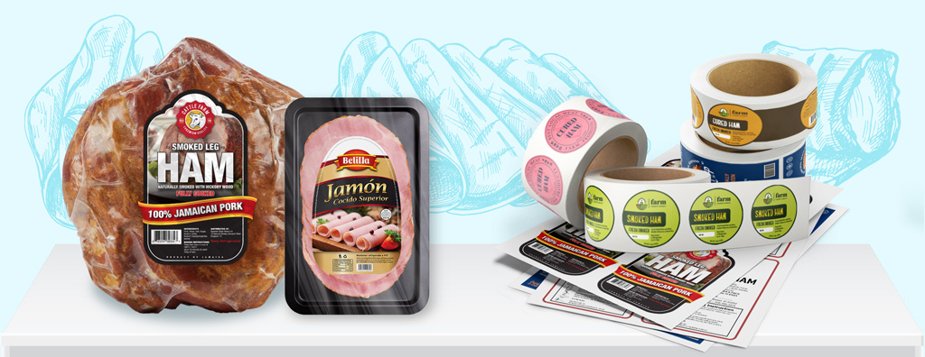 Labels and Stickers for Ham Products - FreezerLabels.net