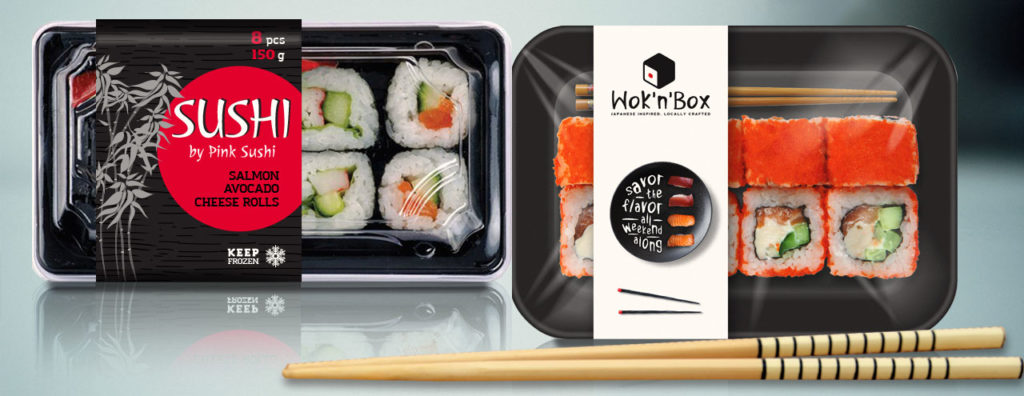 Sushi Labels and Stickers