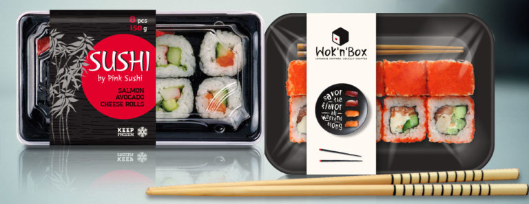 Sushi Labels and Stickers