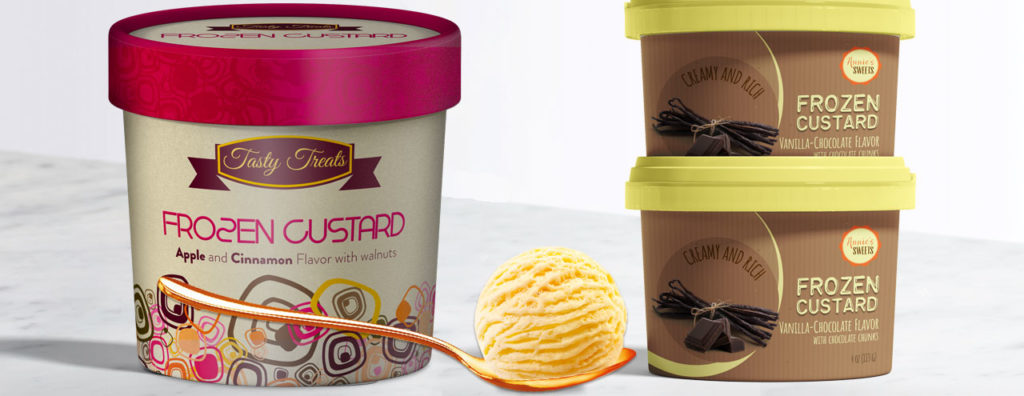 Labels and Tags for Frozen Custard - FreezerLabels.net