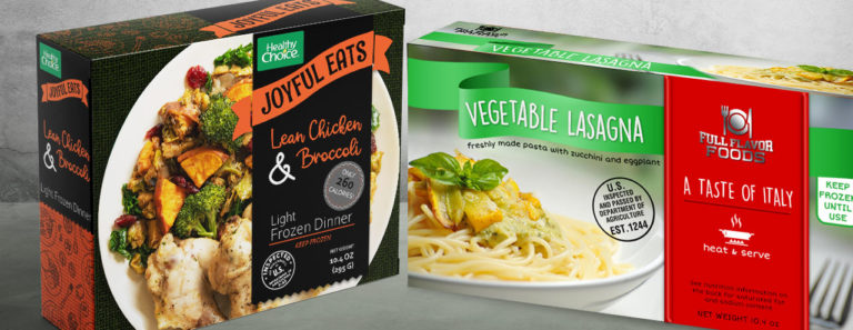 Labels for Frozen Dinners - FreezerLabels.net