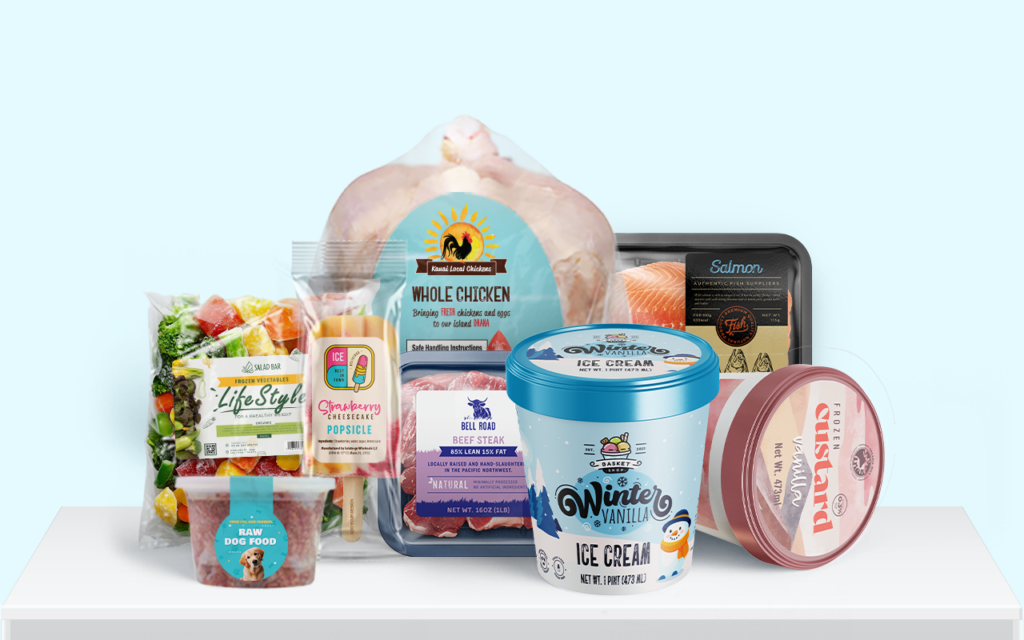 Freezer Labels - Blank and Custom Labels for Frozen Food and Industrial ...